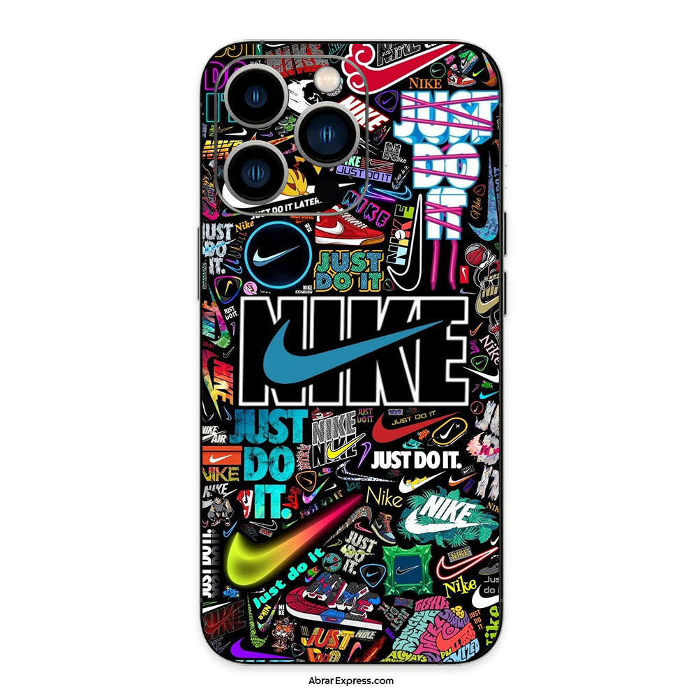 Aesthetic Nike Stickers Phone Skin – AbrarExpress