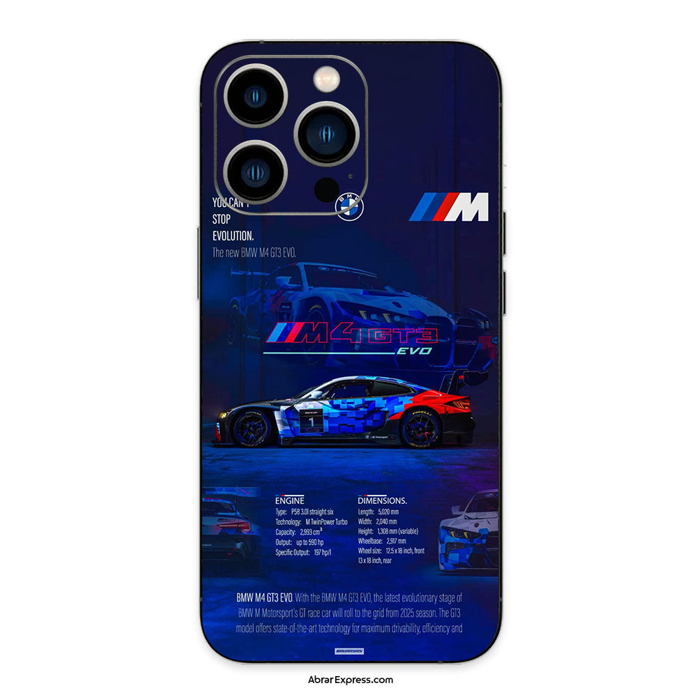 BMW M4 GT3 EVO Phone Skin – AbrarExpress