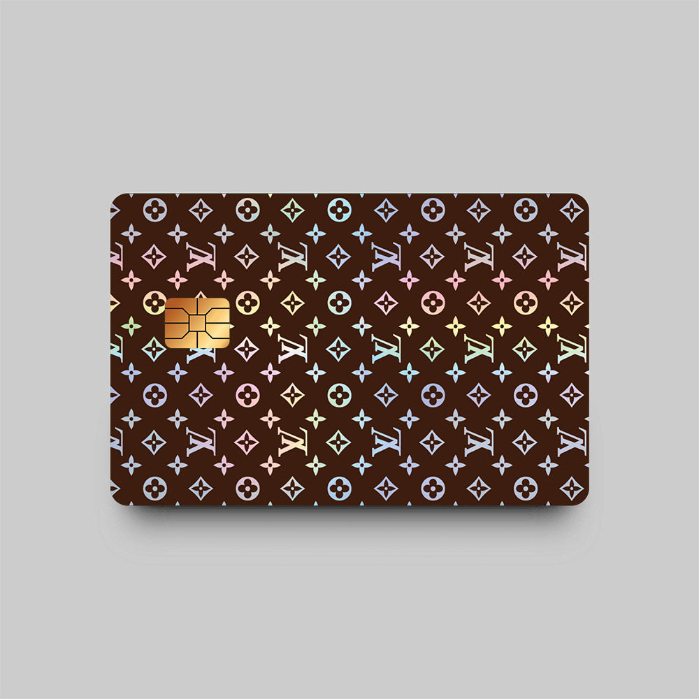 Gold Brown LV Card Skin – AbrarExpress