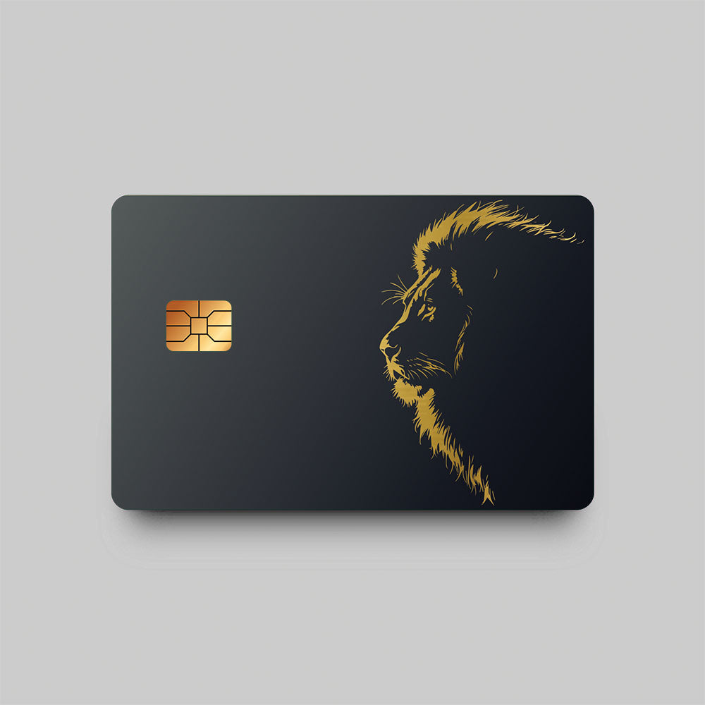 Hologram Lion card Skin – AbrarExpress