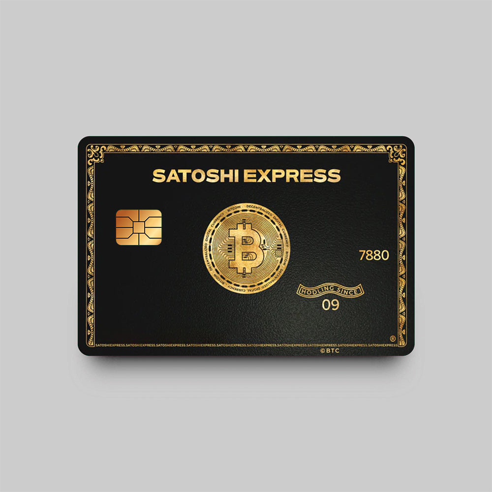 Satoshi express Card Skin – AbrarExpress