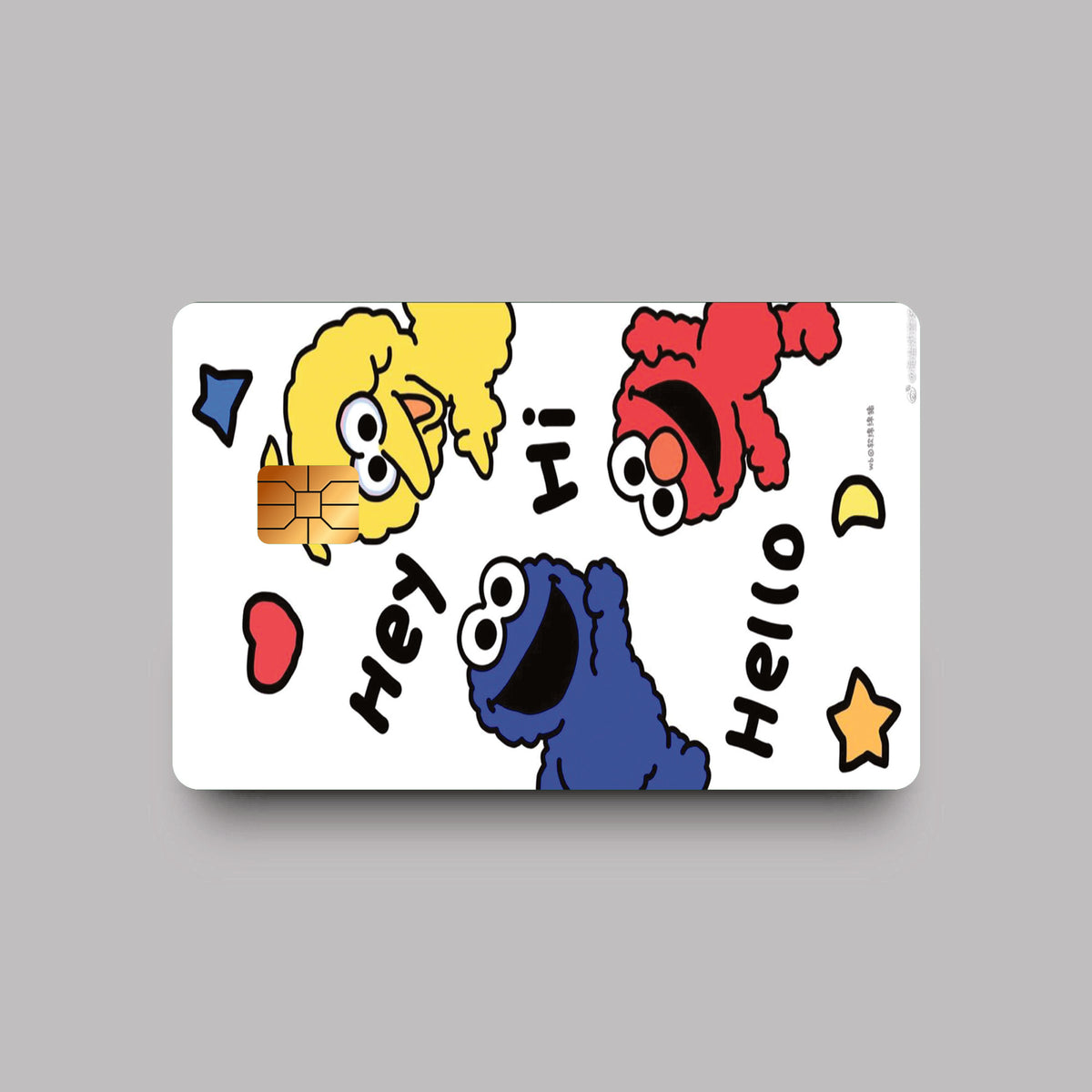 Sesame Street Card Skin – AbrarExpress