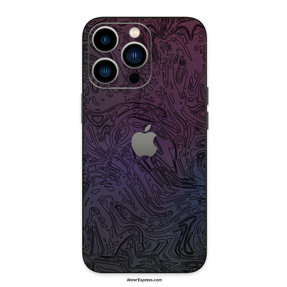 Vintage Bright Abstract Phone Skin – AbrarExpress